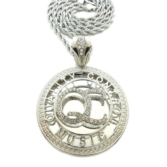 Accessories | Quality Control Qc Hip Hop Pendant 24 Rope Chain | Poshmark